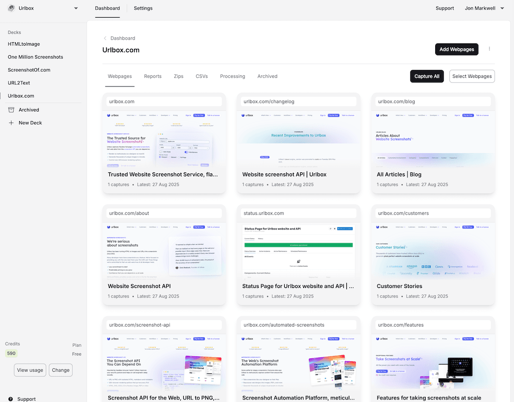 7 ways to take website screenshots with node.js and JavaScript | Urlbox